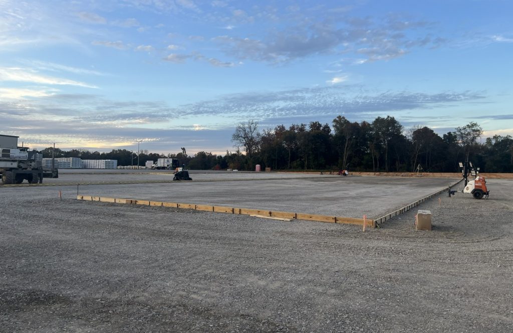 James Hardie East Side Concrete Paving - Dunn Building Company